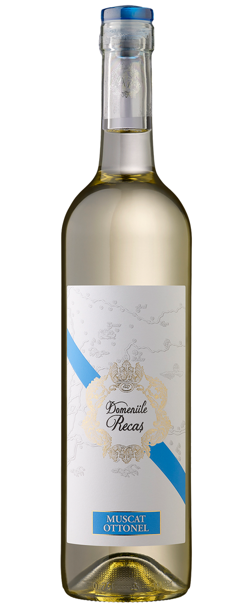 Domeniile Recaș - Muscat Ottonel - demisec | Vin alb | Vin Crama Valcea